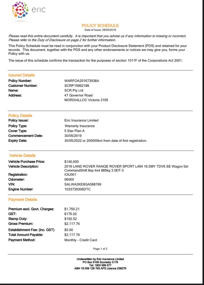 eric insurance reviews | ProductReview.com.au