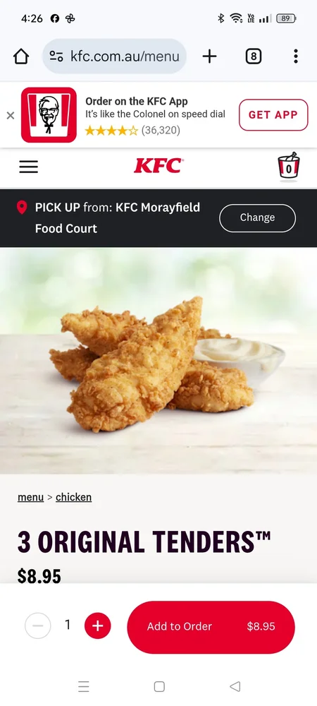 KFC reviews | ProductReview.com.au