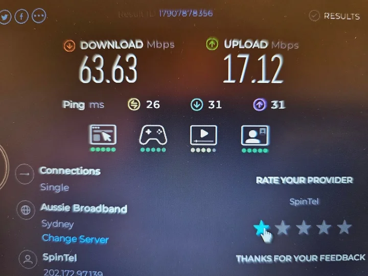 SpinTel Internet reviews | ProductReview.com.au