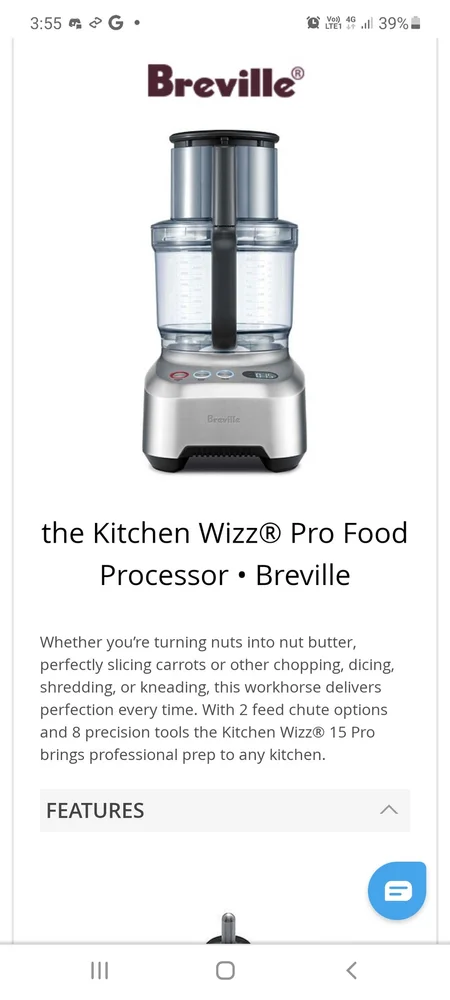Breville Kitchen Wizz 15 Pro BFP800 reviews | ProductReview.com.au