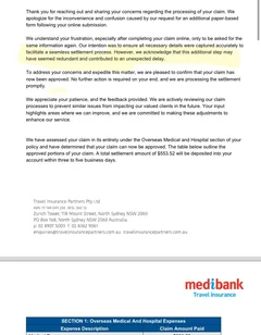 Medibank Travel Insurance reviews | ProductReview.com.au