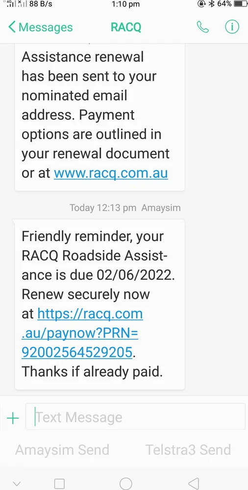 RACQ Roadside Assistance reviews | ProductReview.com.au