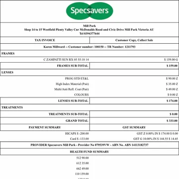 Specsavers reviews | ProductReview.com.au