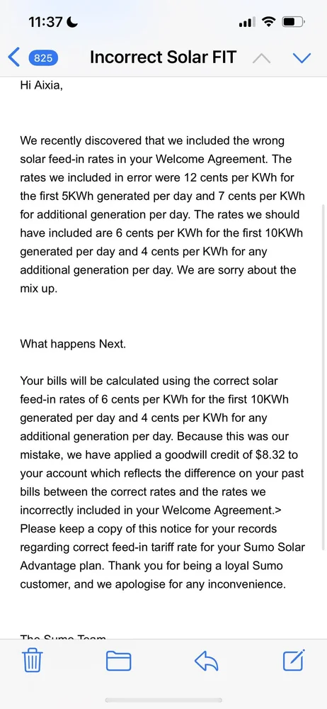 Sumo Energy reviews | ProductReview.com.au