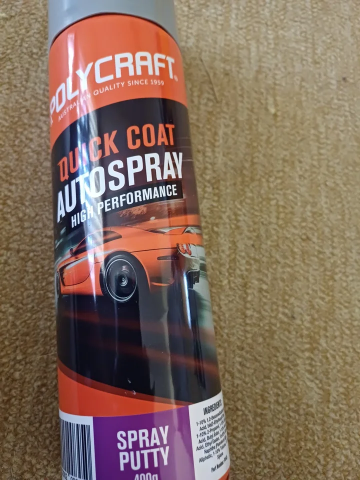 Polycraft Spray Putty reviews | ProductReview.com.au