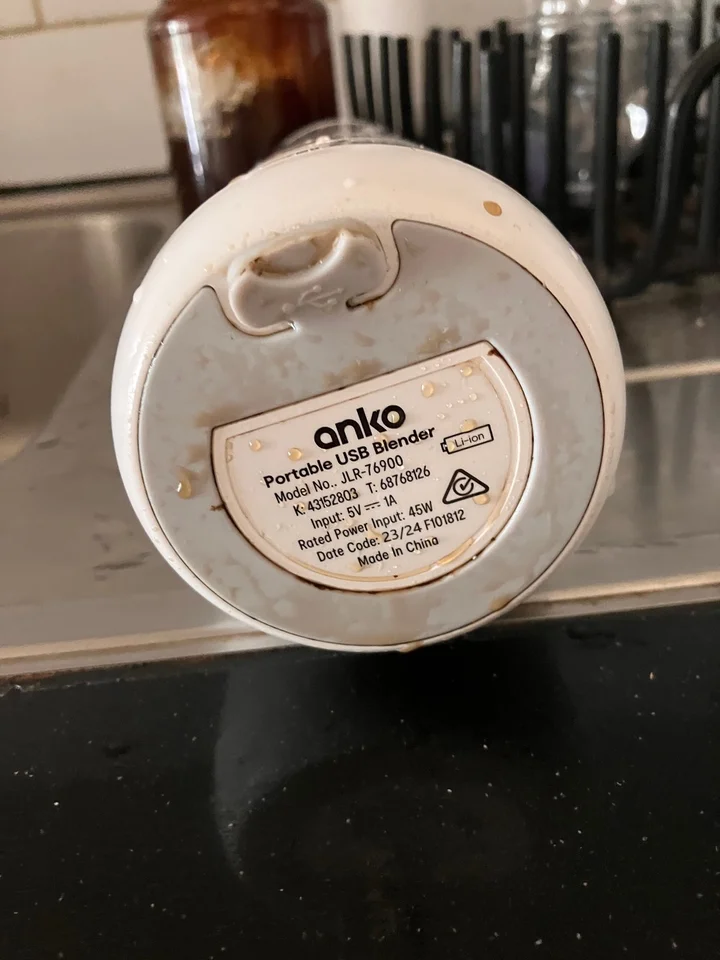 Kmart Anko Portable USB Blender reviews | ProductReview.com.au