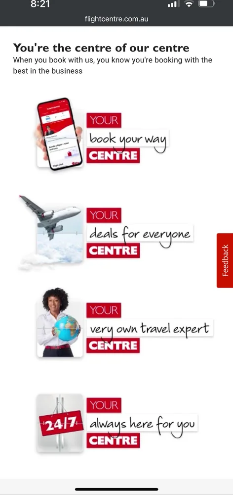 Flight Centre reviews | ProductReview.com.au