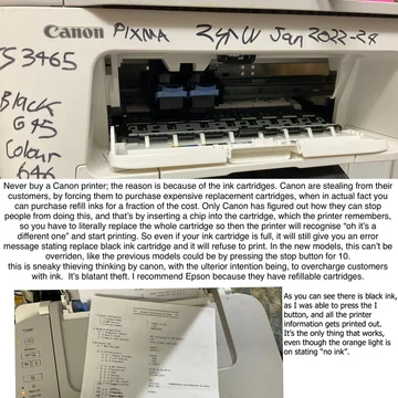 Canon Pixma Home TS3460 / TS3465 reviews | ProductReview.com.au