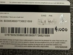 Activ Visa Prepaid Gift Card reviews | ProductReview.com.au