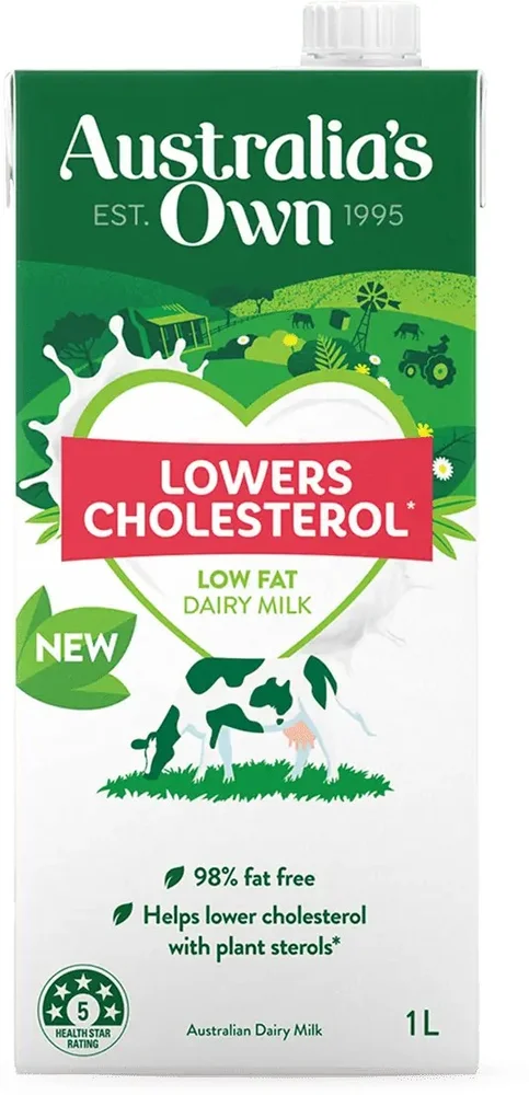 Australia's Own Lowers Cholesterol Dairy Milk reviews | ProductReview ...
