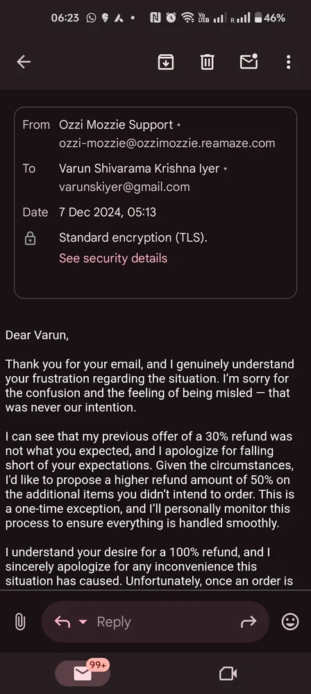 Ozzi Mozzie reviews | ProductReview.com.au