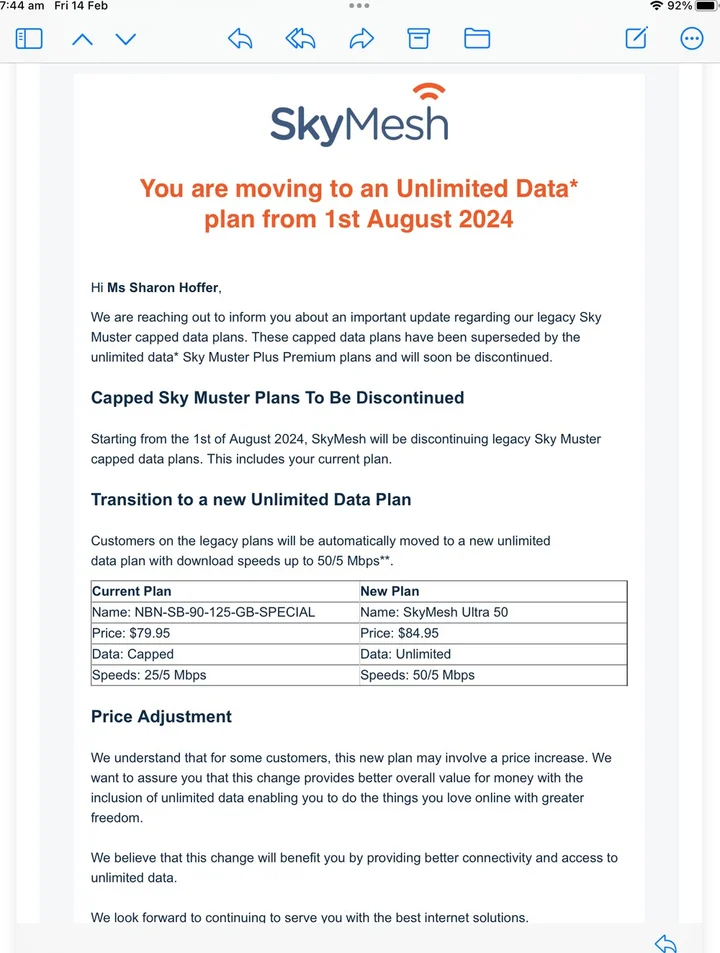 Skymesh reviews | ProductReview.com.au