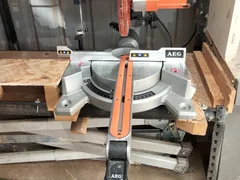 AEG Sliding Compound Mitre Saw PS254SB reviews | ProductReview.com.au