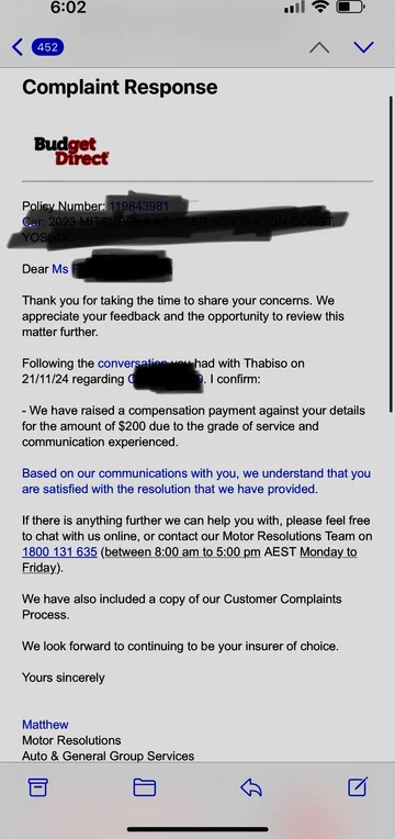 Budget Direct Car Insurance reviews | ProductReview.com.au