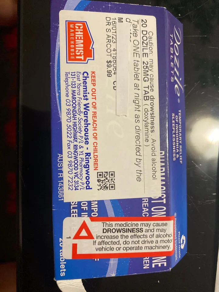 Dozile Natural Sleep reviews | ProductReview.com.au