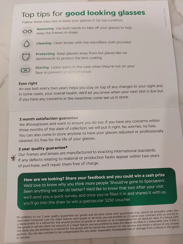 Specsavers reviews | ProductReview.com.au