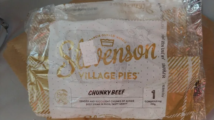 Stevenson's Village Chunky Beef Pie reviews | ProductReview.com.au