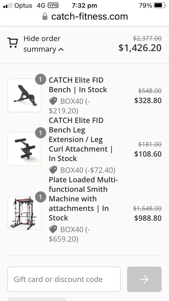 Catch Fitness reviews | ProductReview.com.au