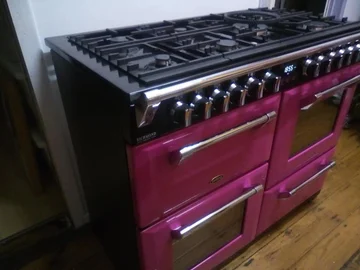 Belling Richmond Deluxe 110cm Dual Fuel Range BRD1100DF reviews ...