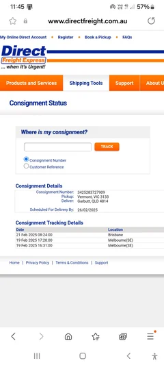 Direct Freight Express reviews | ProductReview.com.au