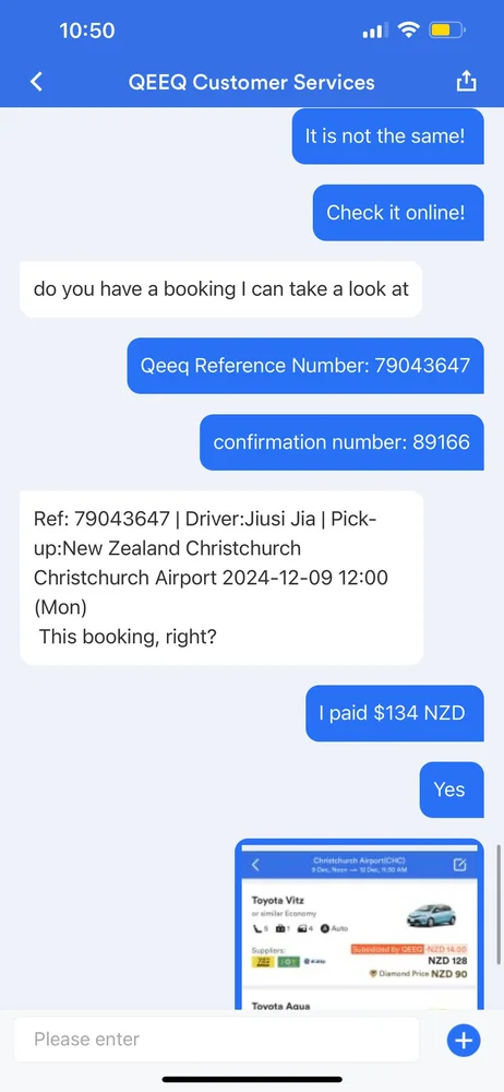 QEEQ Car Rental reviews | ProductReview.com.au