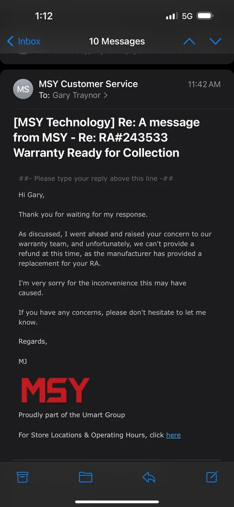 MSY Technology reviews | ProductReview.com.au