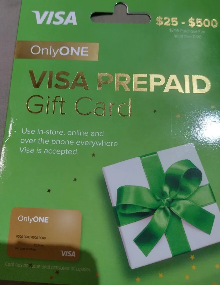 Only 1 Visa Gift Card reviews | ProductReview.com.au