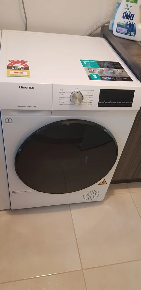 Hisense PureStream Heat Pump Dryer reviews | ProductReview.com.au