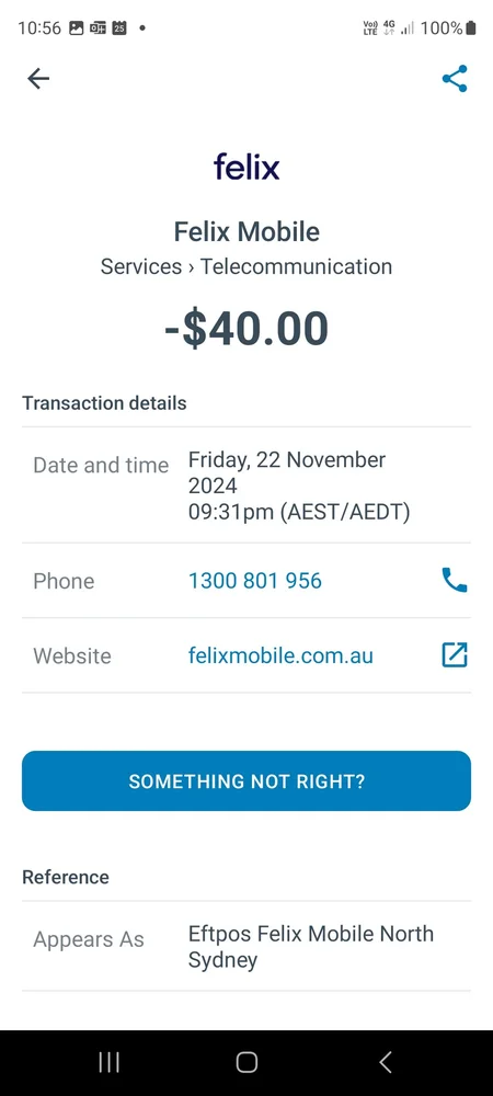 Felix Mobile reviews | ProductReview.com.au