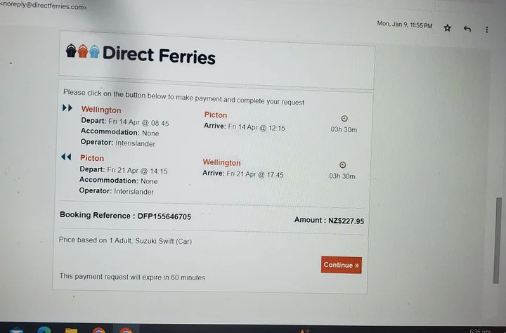 Direct Ferries reviews | ProductReview.com.au