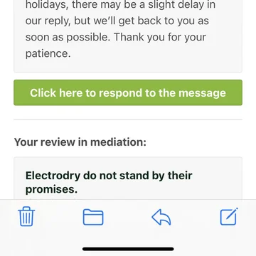 Electrodry reviews | ProductReview.com.au