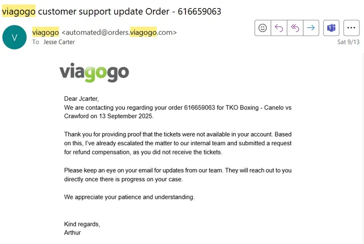 Viagogo reviews | ProductReview.com.au