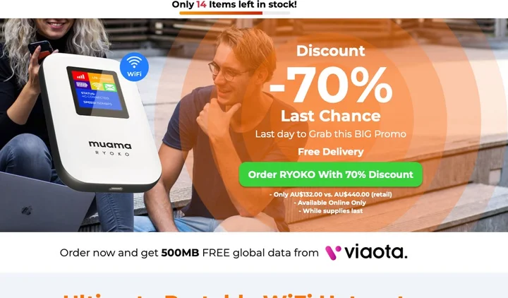 Ryoko Portable Wireless 4G Router reviews | ProductReview.com.au