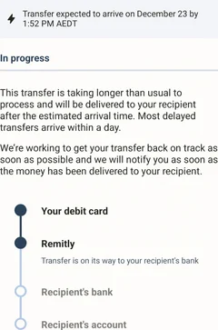 Remitly reviews | ProductReview.com.au