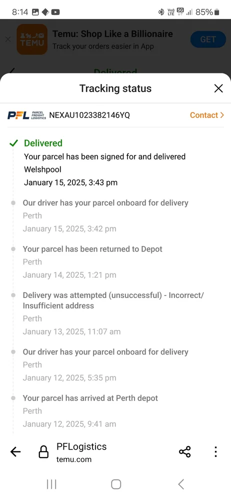 Parcel Freight Logistics (PFL) reviews | ProductReview.com.au