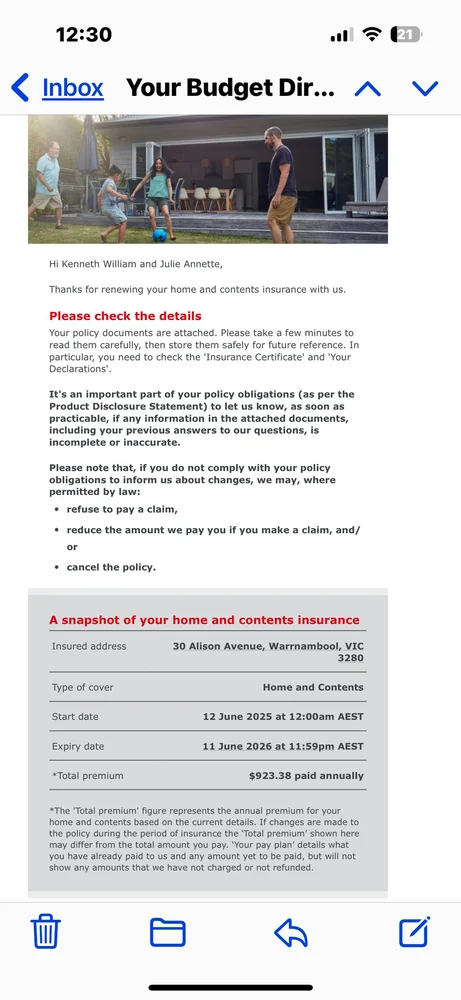 Budget Direct Home & Contents Insurance reviews | ProductReview.com.au