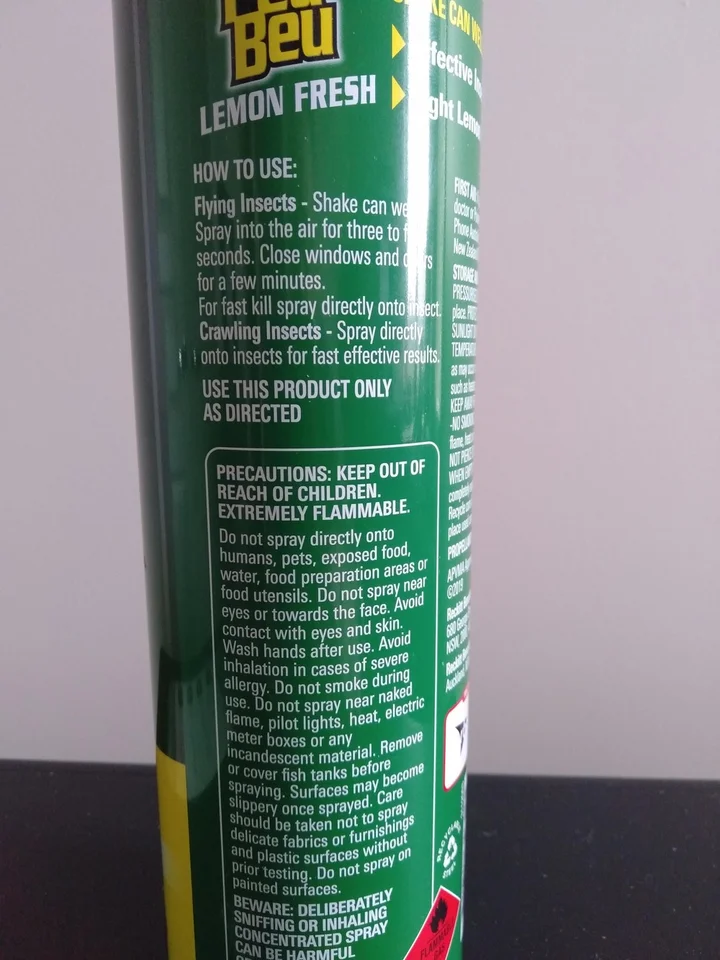 Pea Beu Insect Killer Spray reviews | ProductReview.com.au