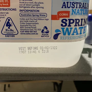 Coles Water Natural Spring reviews | ProductReview.com.au