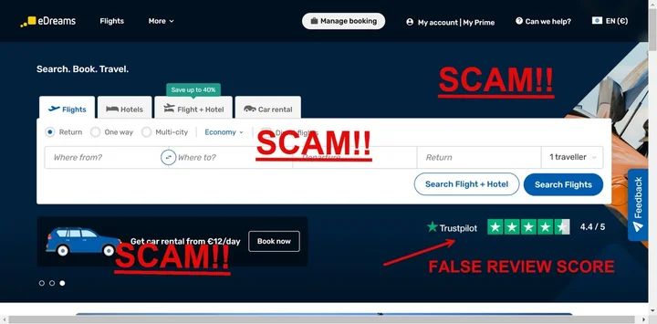 eDreams reviews | ProductReview.com.au