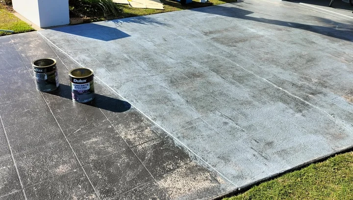 Dulux Concrete & Paving Crushed Pebble Effect reviews | ProductReview.com.au