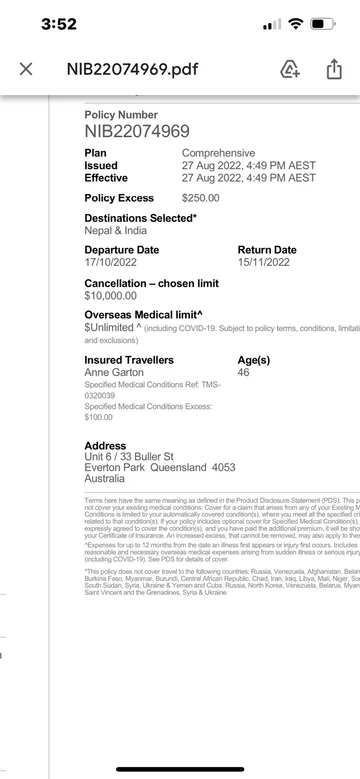 nib Travel Insurance reviews | ProductReview.com.au