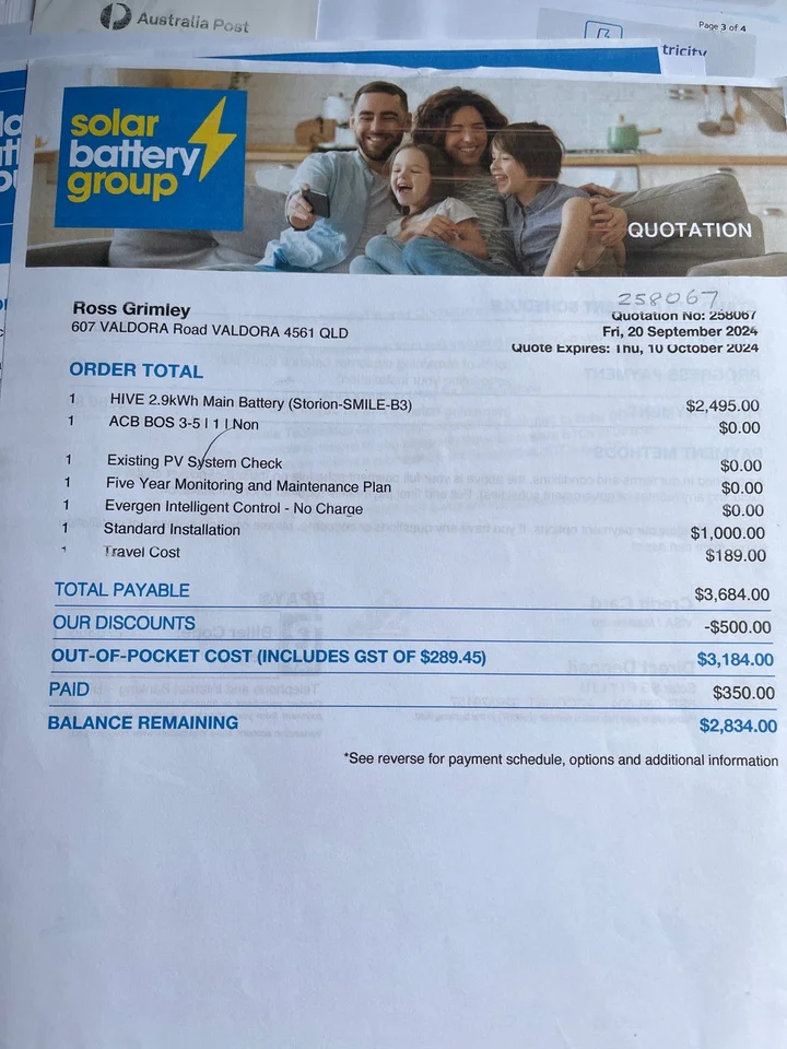 Solar Battery Group reviews | ProductReview.com.au