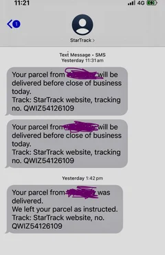 StarTrack reviews | ProductReview.com.au