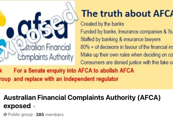 Australian Financial Complaints Authority (AFCA) reviews ...