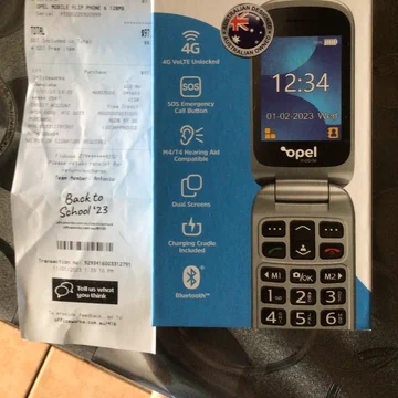 Opel Mobile Flip Phone 6 reviews | ProductReview.com.au