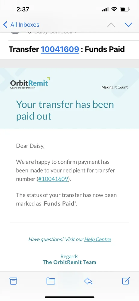 OrbitRemit reviews | ProductReview.com.au