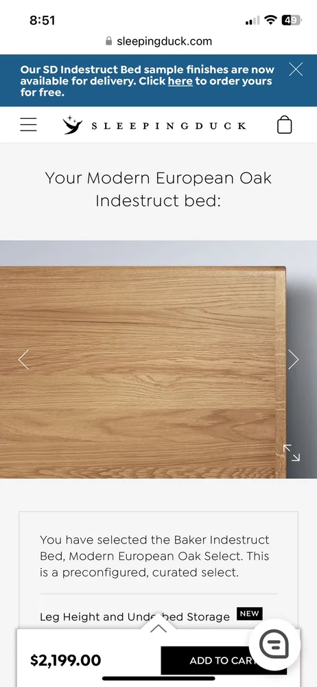 Sleeping Duck Indestruct Bed reviews | ProductReview.com.au