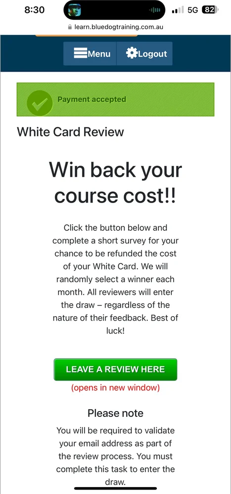 Blue Dog Training reviews | ProductReview.com.au