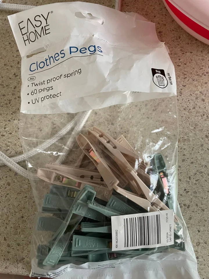 Easy Home Premium Clothes Pegs reviews | ProductReview.com.au