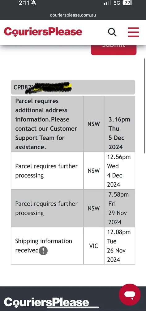 CouriersPlease reviews | ProductReview.com.au